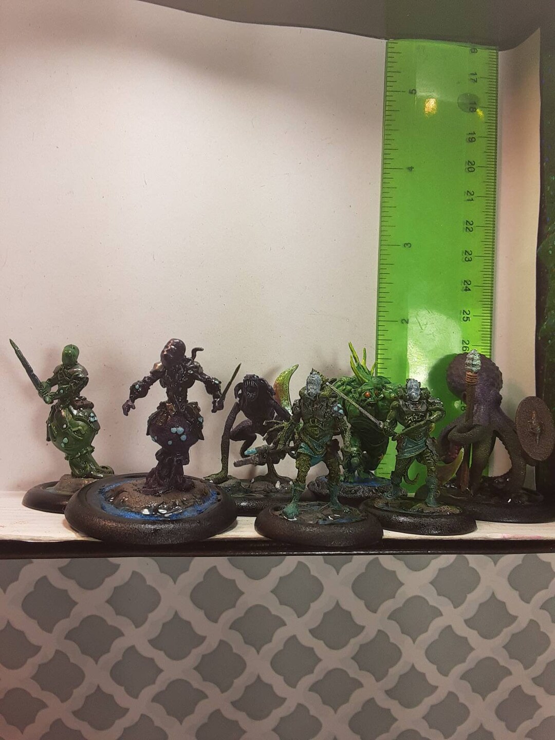 D&d Octopus Water Based Miniature Monsters You Get 7 in This Set All ...