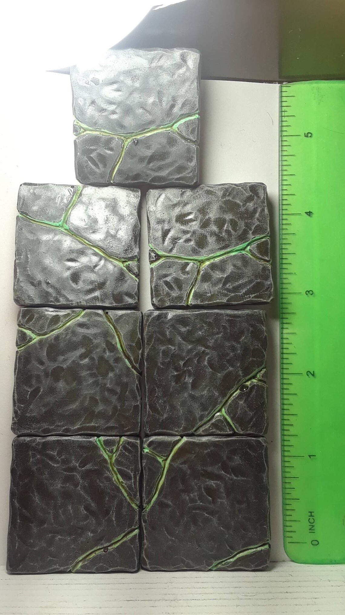 D&d Dungeon Tiles Swamp/acid/arcane Themed Tiles 20 in Set Starter Set ...