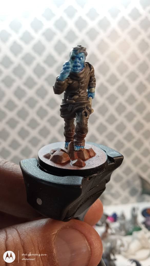 D&d Miniatures Ghouls/zombies Mini by 3d Print Hard Plastic Mini Hand ...