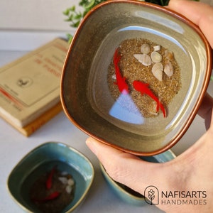 Eternal Red Koi Fish Resin Fish Pool Decorative Dish - Etsy