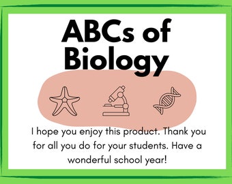 Abcs of Back to School - Etsy