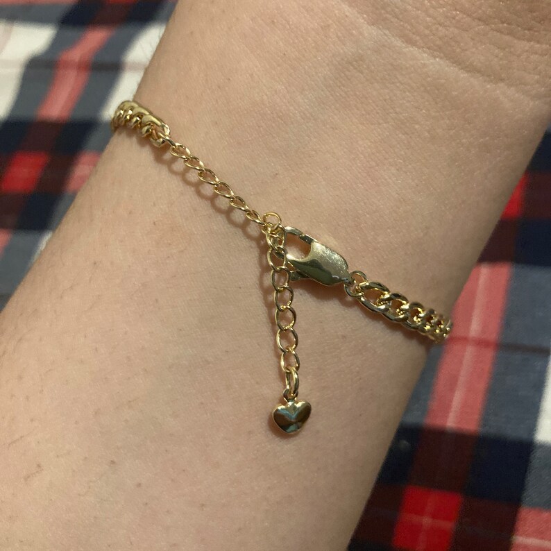 San Judas Tadeo 14k Gold Plated Tri-color Gems Adjustable Bracelet - Etsy