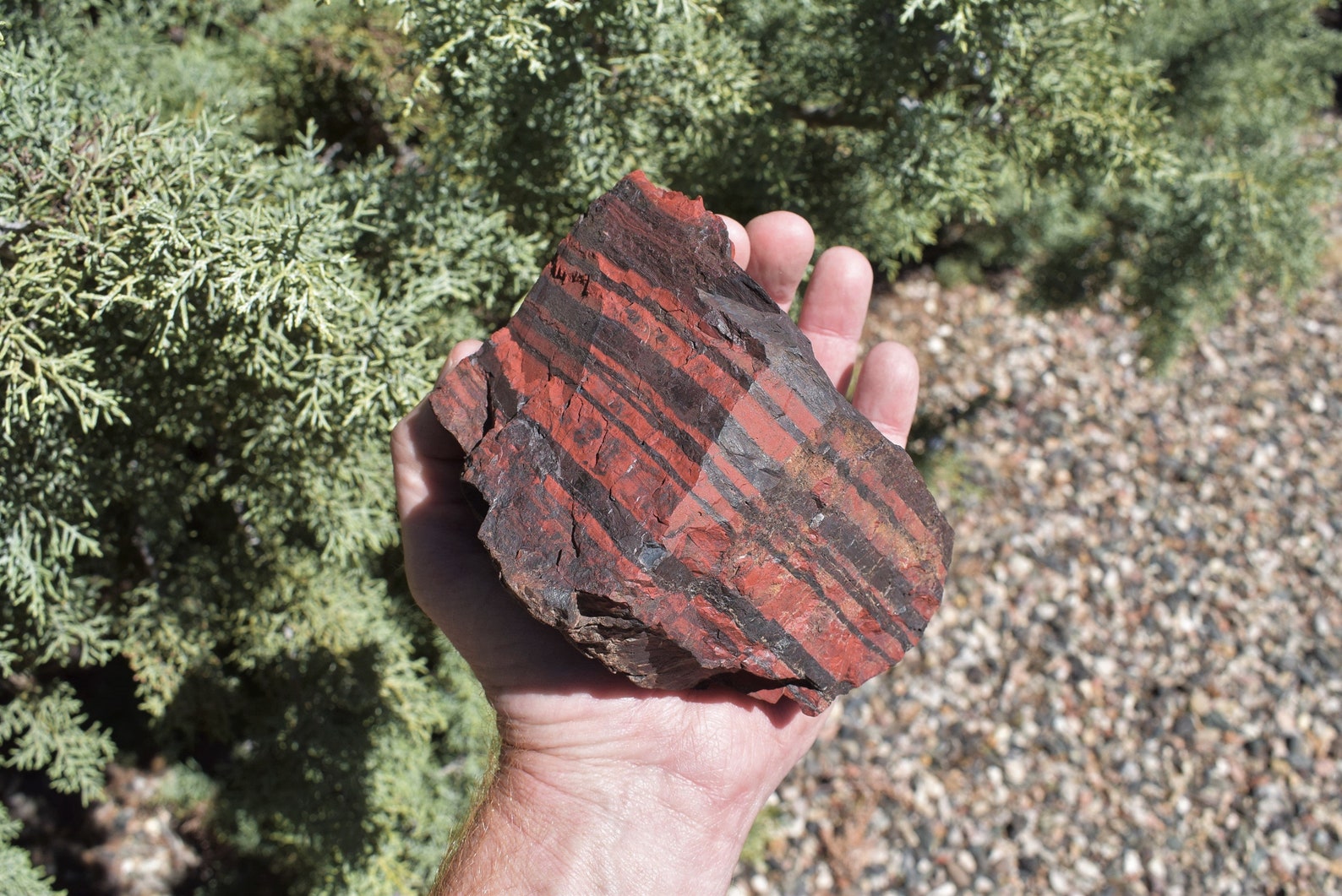 Banded Iron 4lbs 7oz | Etsy