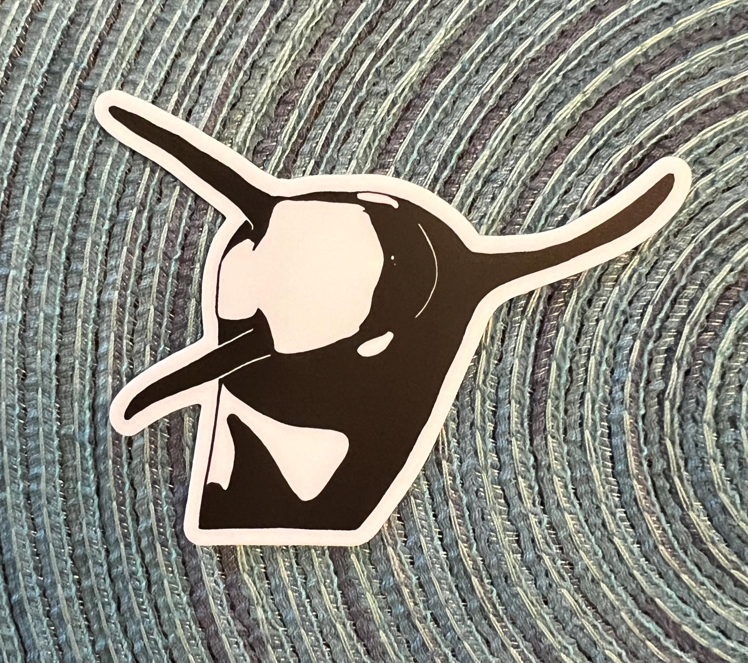 Breaching Orca Killer Whale 3" Decal Transient Killer Whale T65A3 Amir ...