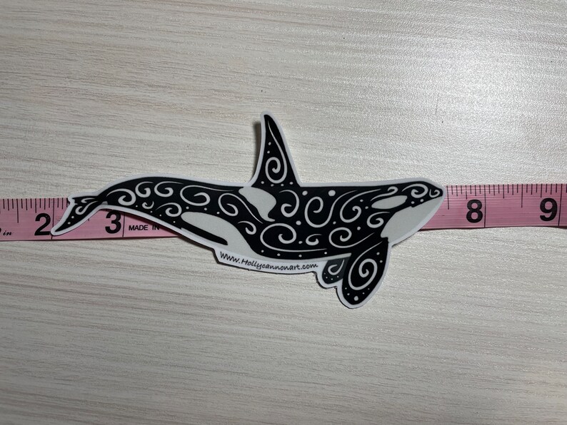 Orca Killer Whale Sticker Decal, Cute, Brighton Inspired, Waterproof, 5 ...