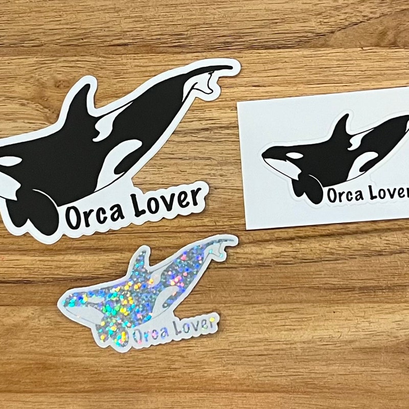 Orca Decal - Etsy