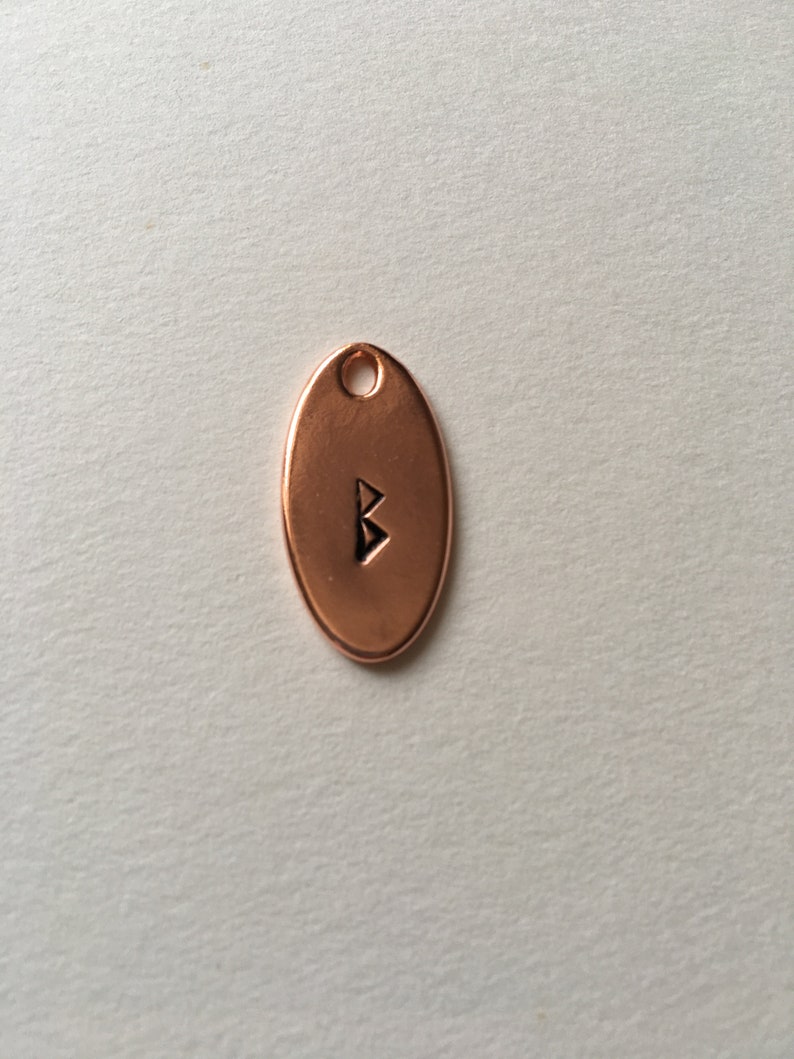 Rune Necklace Rune Pendant Runes Charm Oval Charm Wiccan - Etsy