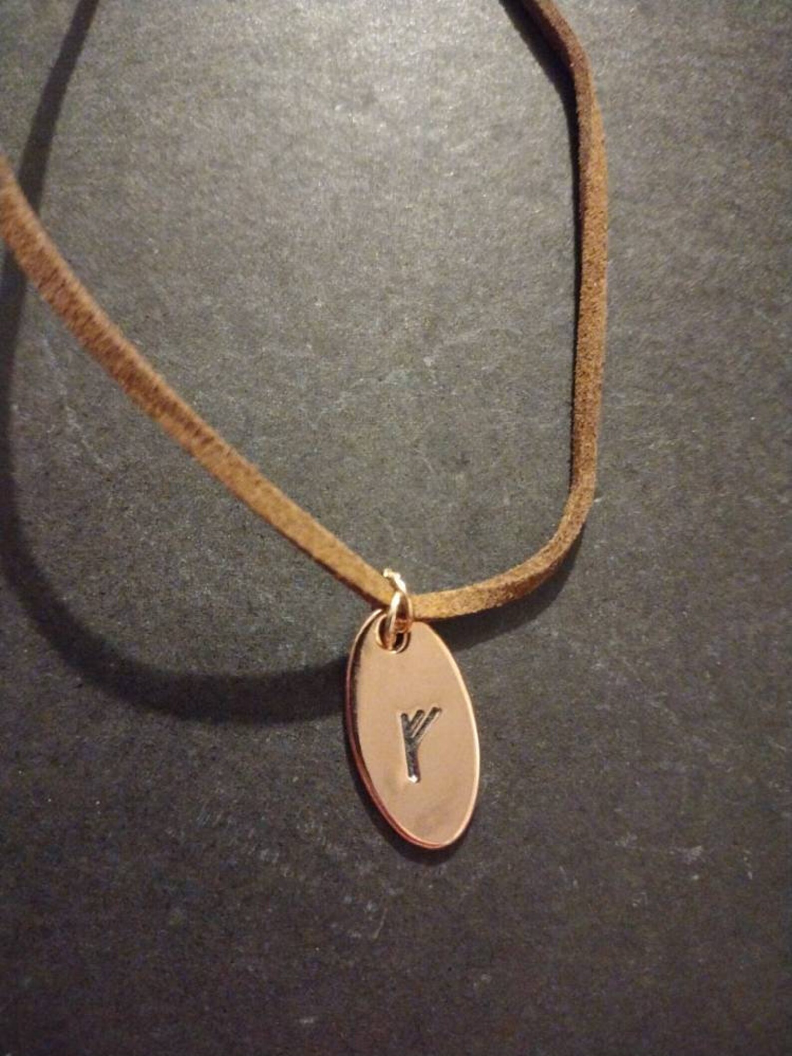 Rune Necklace Rune Pendant Runes Charm Oval Charm Wiccan - Etsy