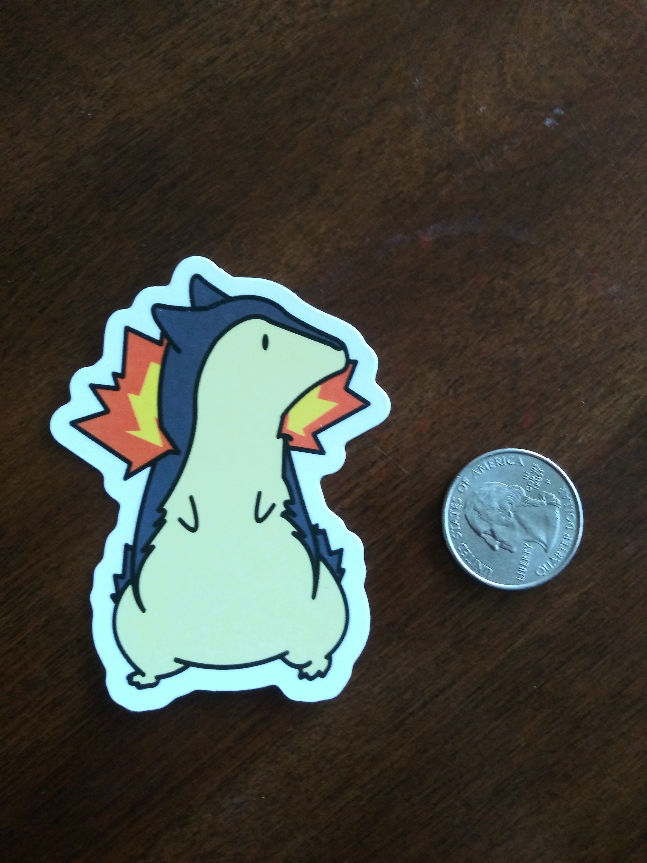 Typhlosion Sticker - Etsy