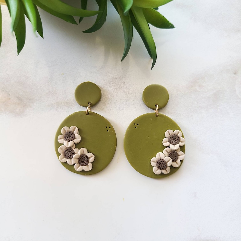 Cute Clay Earrings - Etsy