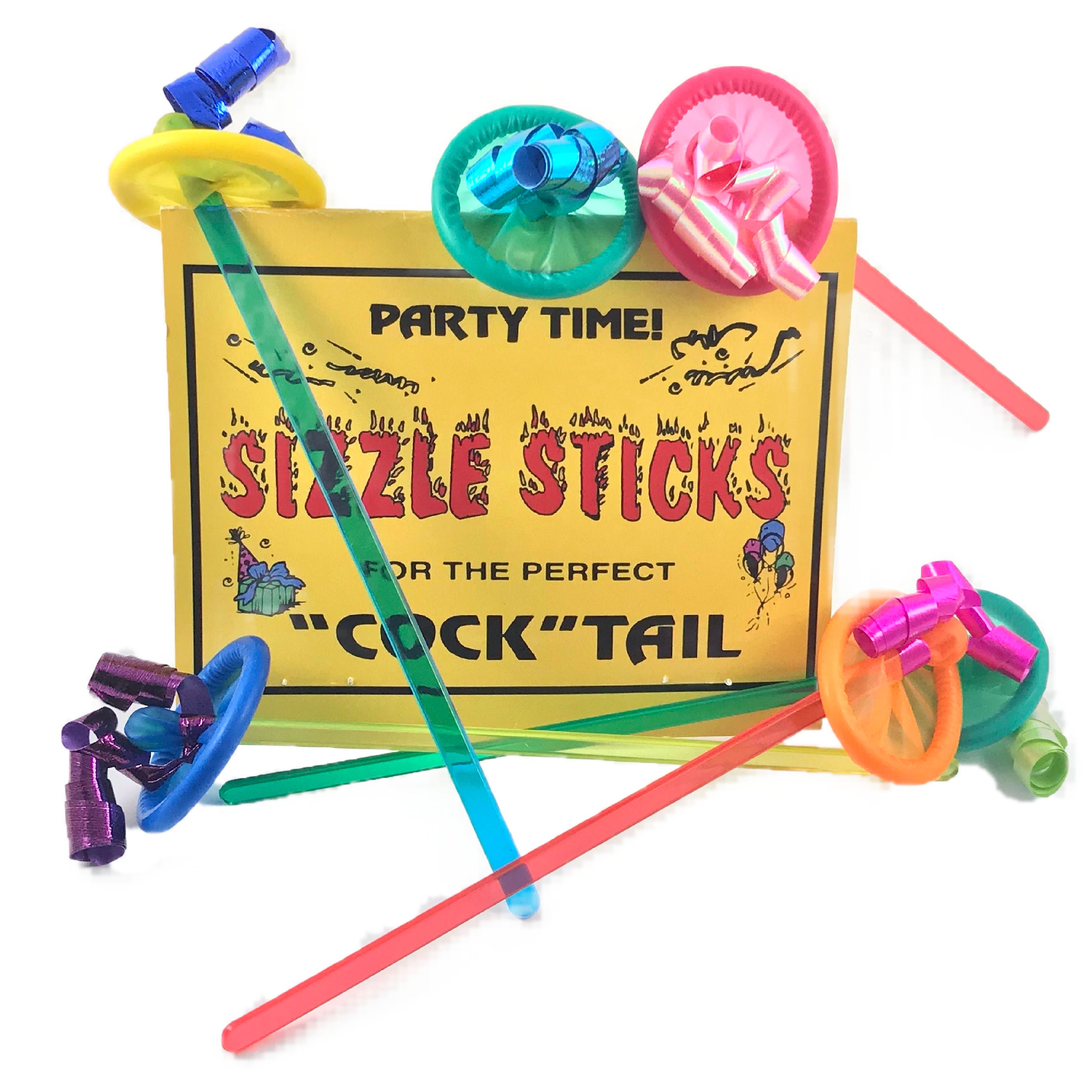 Sizzle Sticks Condom Cocktail Drink Stirrers - Etsy
