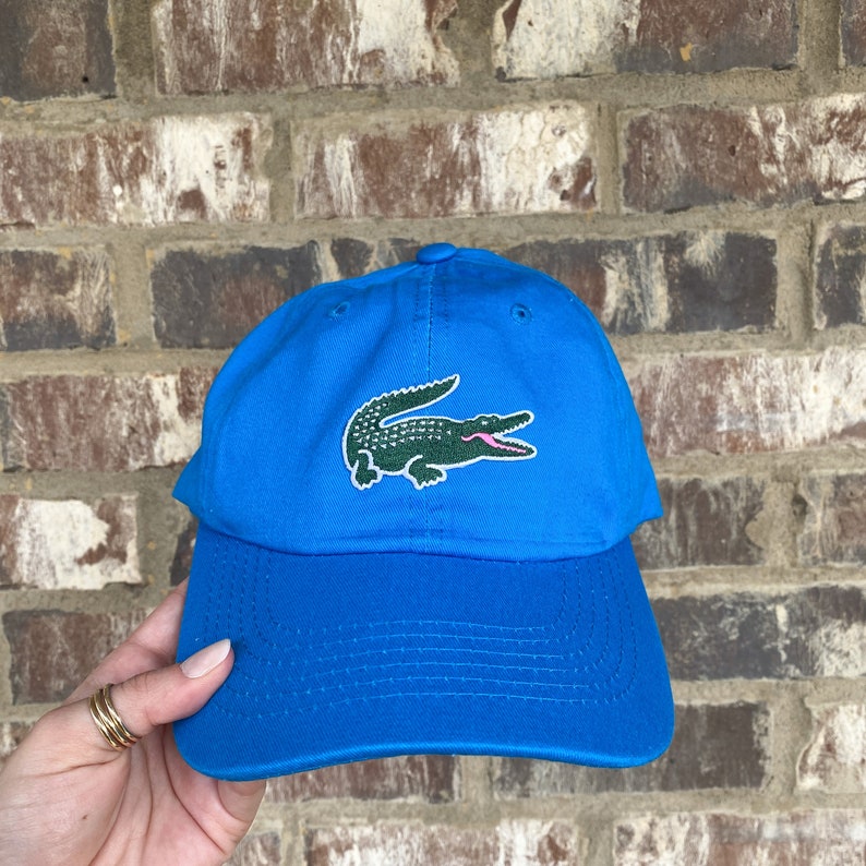 Preppy Alligator Crocodile Ball Cap Coastal Patch Hat | Etsy