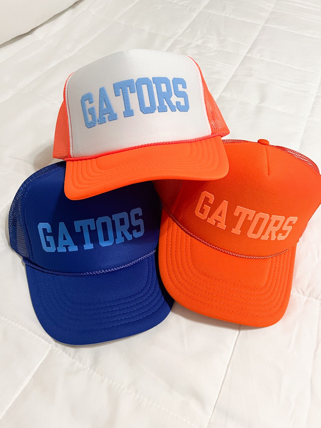 Gators Trucker Hat: Adult Foam Adjustable Sports Cap - Etsy