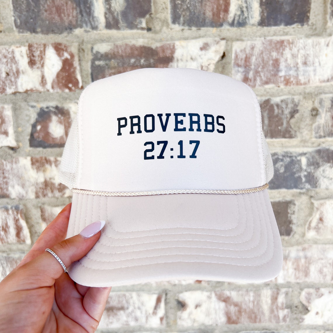 Bible Verse Trucker Hat | Patch Hat | Foam Mesh Trucker Hat | Unisex ...