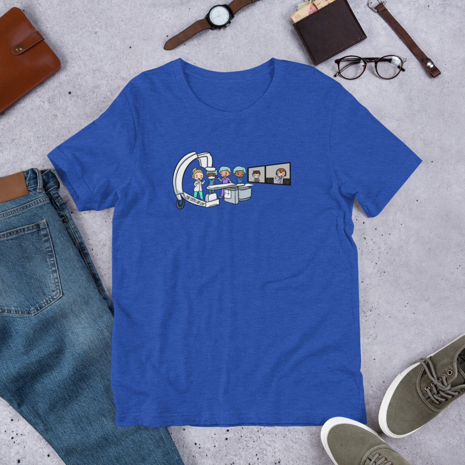 Cath Lab T-shirt - Etsy