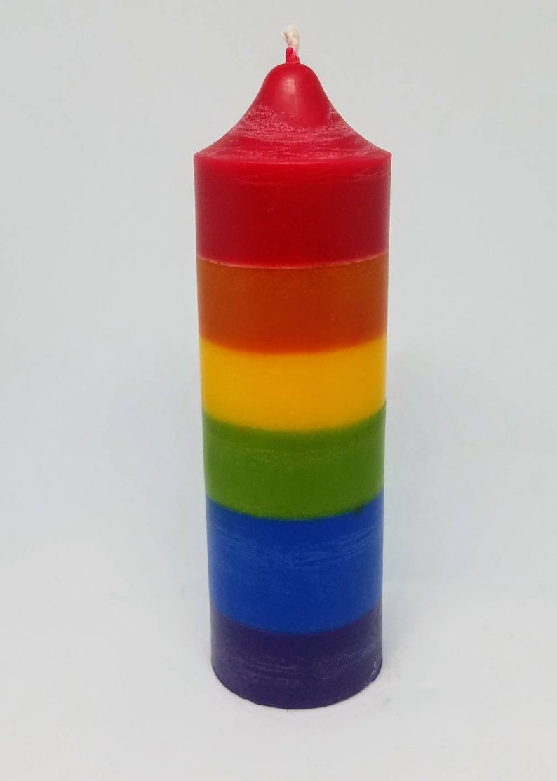 Multicolored Play Candle - Etsy