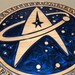 Star Trek Starfleet Command Badge Sign United Federation of Planets ...