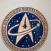 Star Trek Starfleet Command Badge Sign United Federation of Planets ...