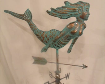 Mermaid Weathervane - Etsy