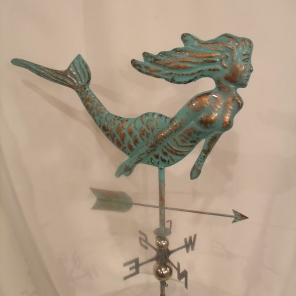 Mermaid Weathervane - Etsy