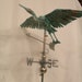 LARGE Handcrafted 3D 3-dimensional CRANE --- HERON Weathervane Copper ...