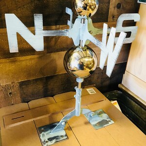 Weathervane Base Set Roof Mount Pole Directionals Balls - Replacement ...