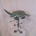LARGE Handcrafted 3D 3-dimensional Sea Turtle Weathervane Copper Patina ...