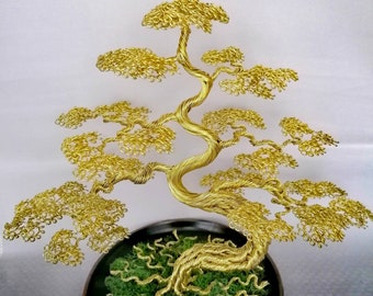 Gold Wire Tree | Etsy