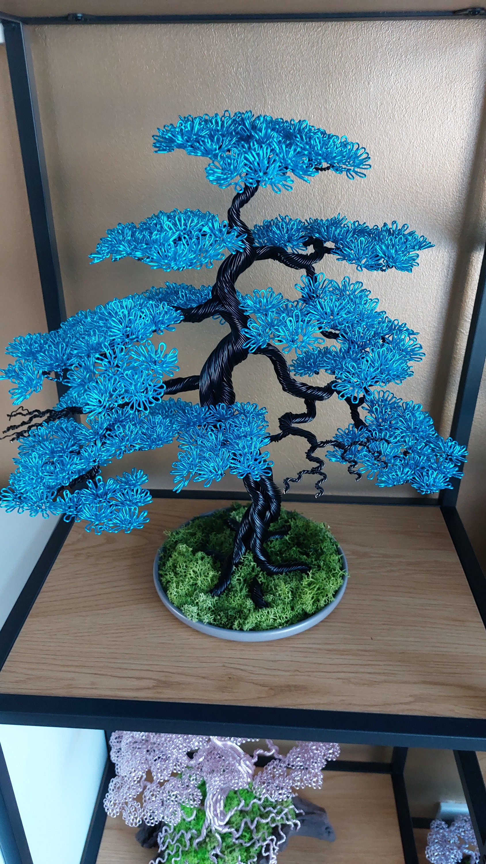 Large Wire Bonsai Tree Sculpture. - Etsy