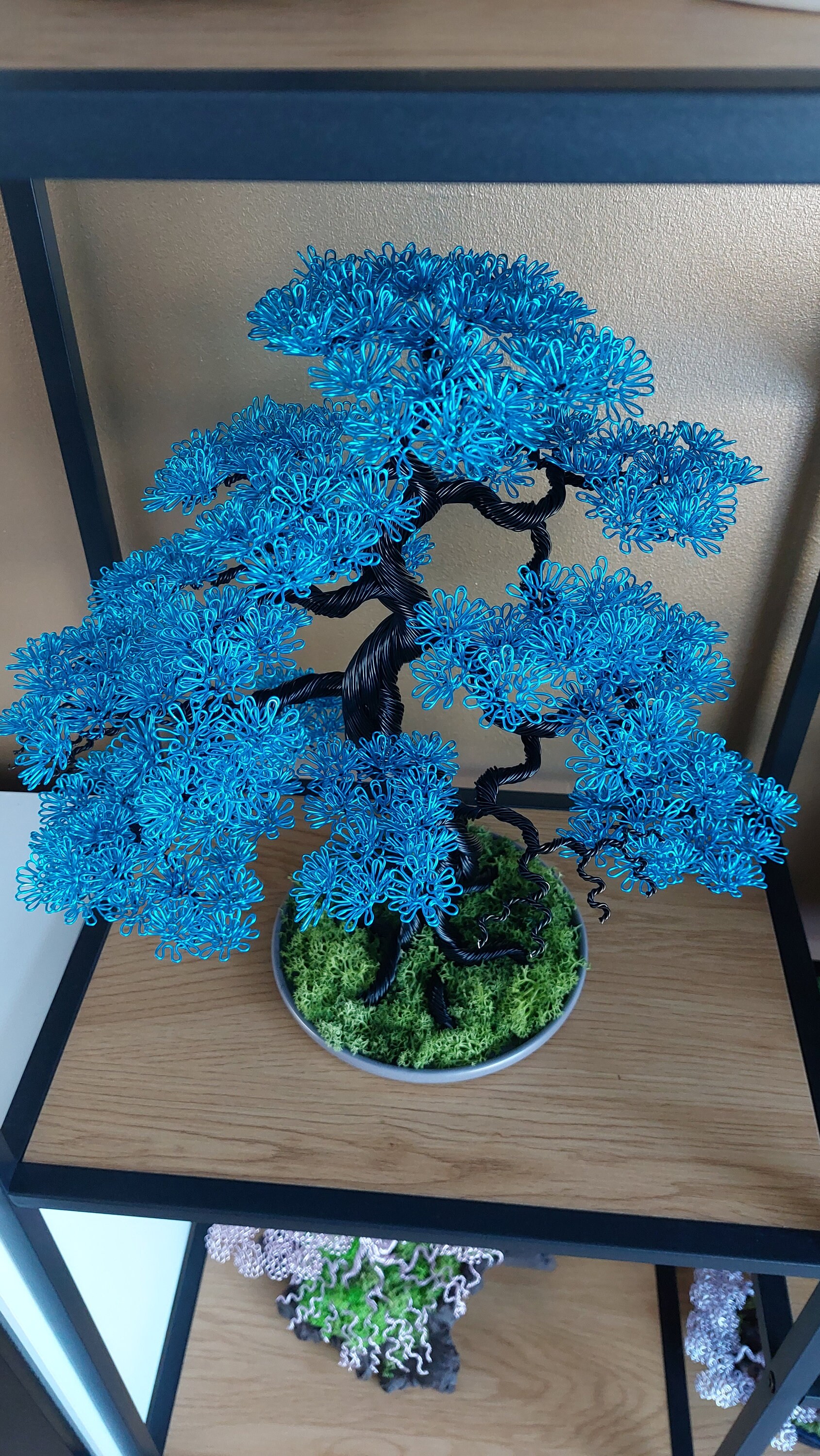 Large Wire Bonsai Tree Sculpture. - Etsy