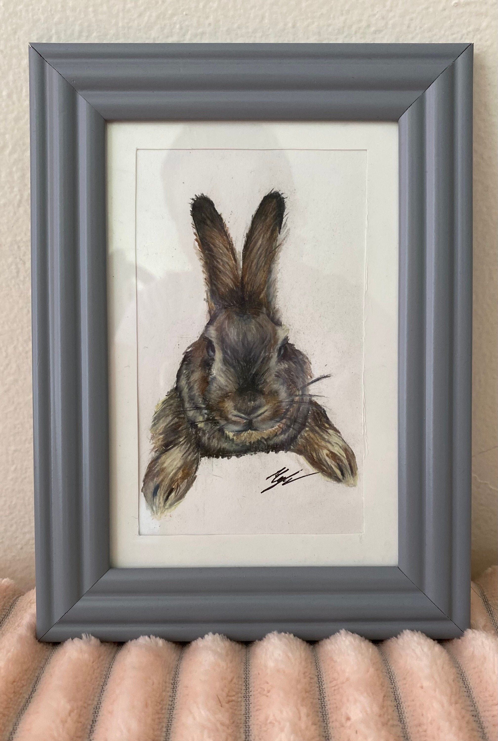 Baby Rabbit Drawing - Etsy