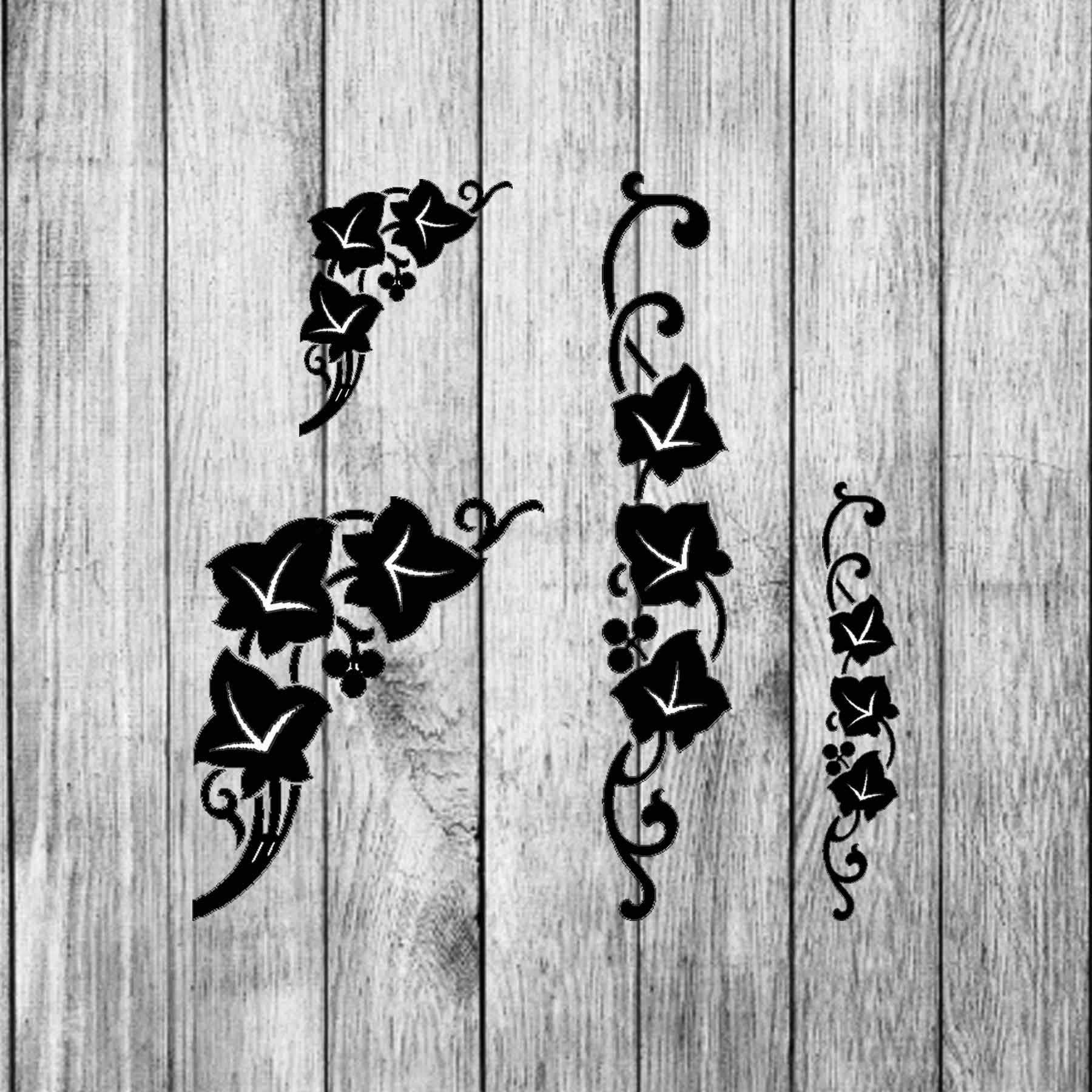 Ivy Stencil, Flower Stencil , Floral Stencil, Stencil, DIY - Etsy