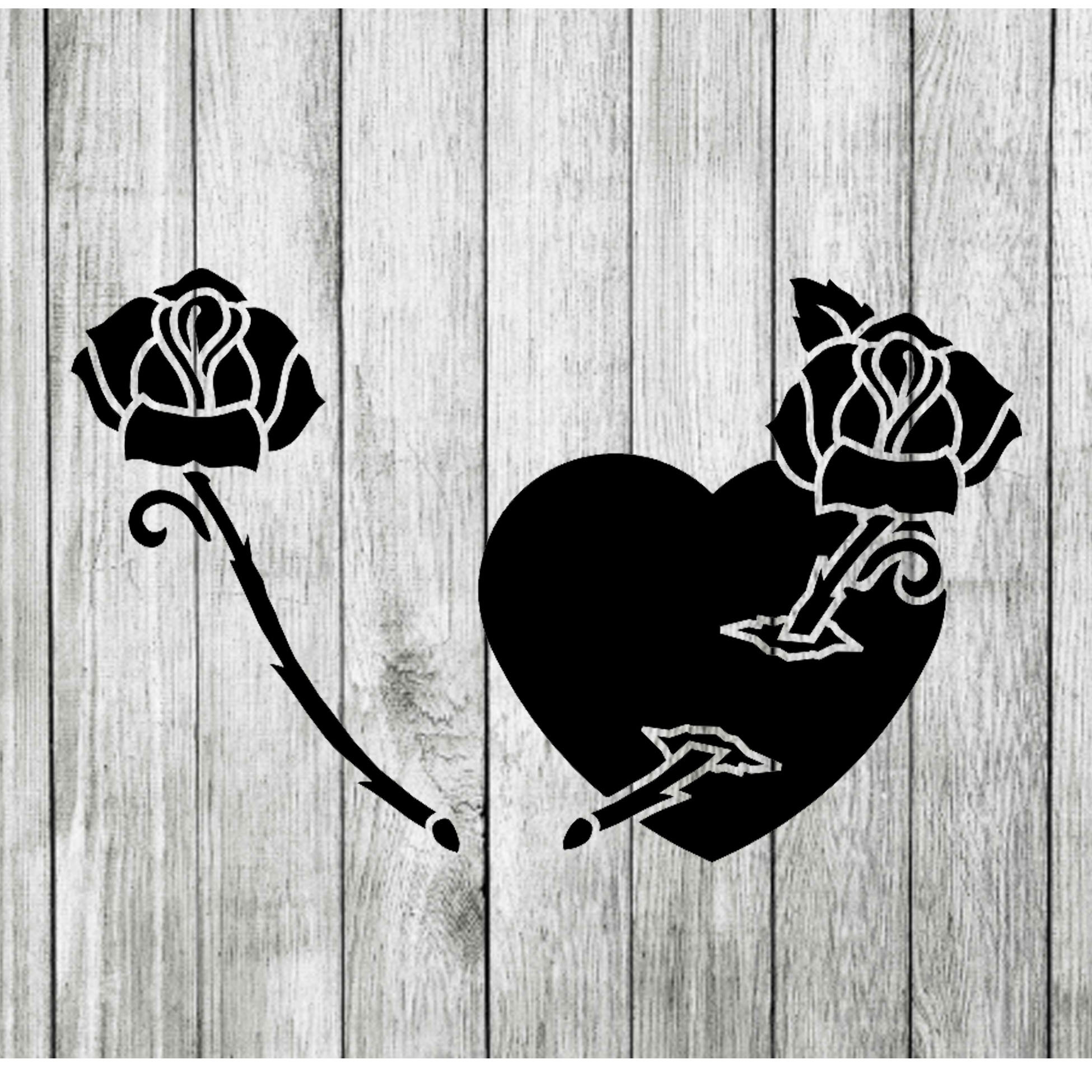 Rose Stencil Flower Stencil Ivy Stencil Floral Stencil - Etsy