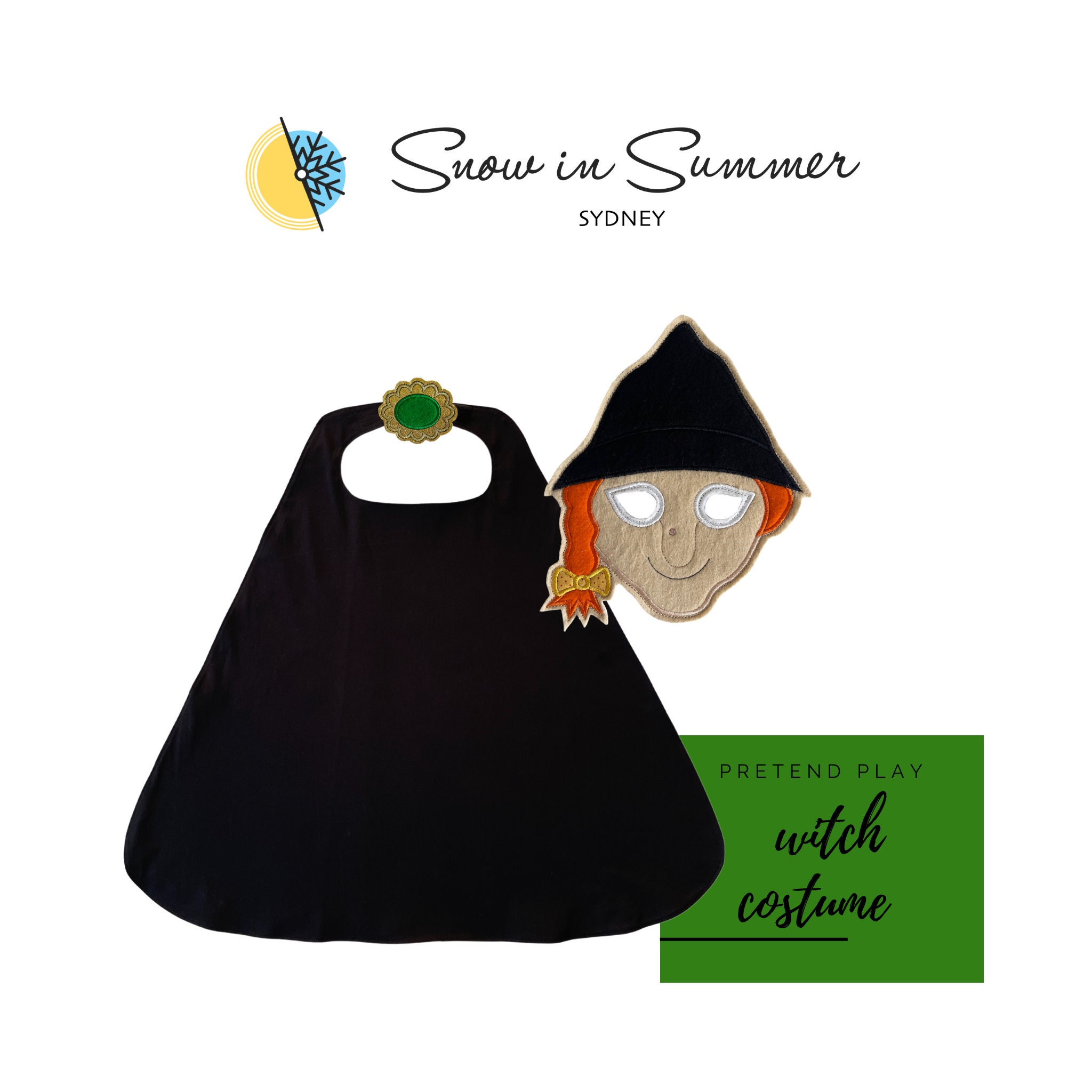 World Book Week Mask Book Week Costume Witch Mask Role Play - Etsy UK