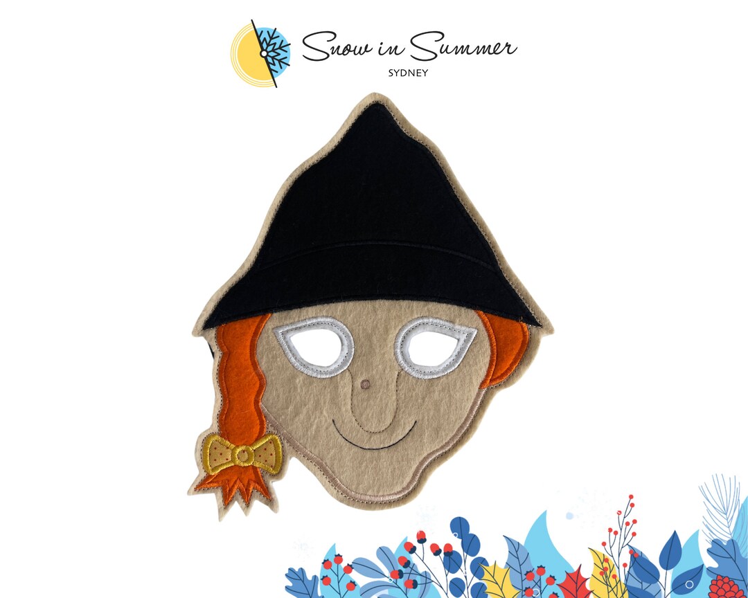 World Book Week Mask, Book Week Costume, Witch Mask, Role Play Mask ...