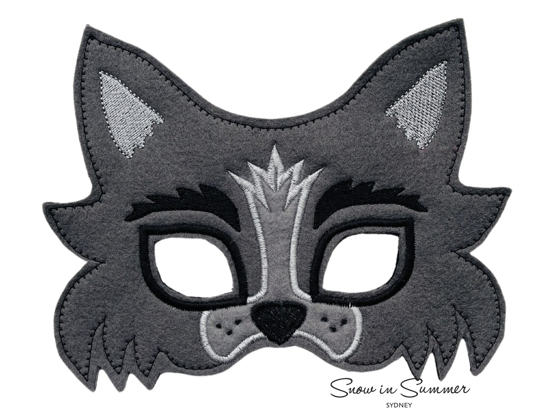 World Book Day Wolf Mask Red Riding Hood Mask Red Riding - Etsy Australia