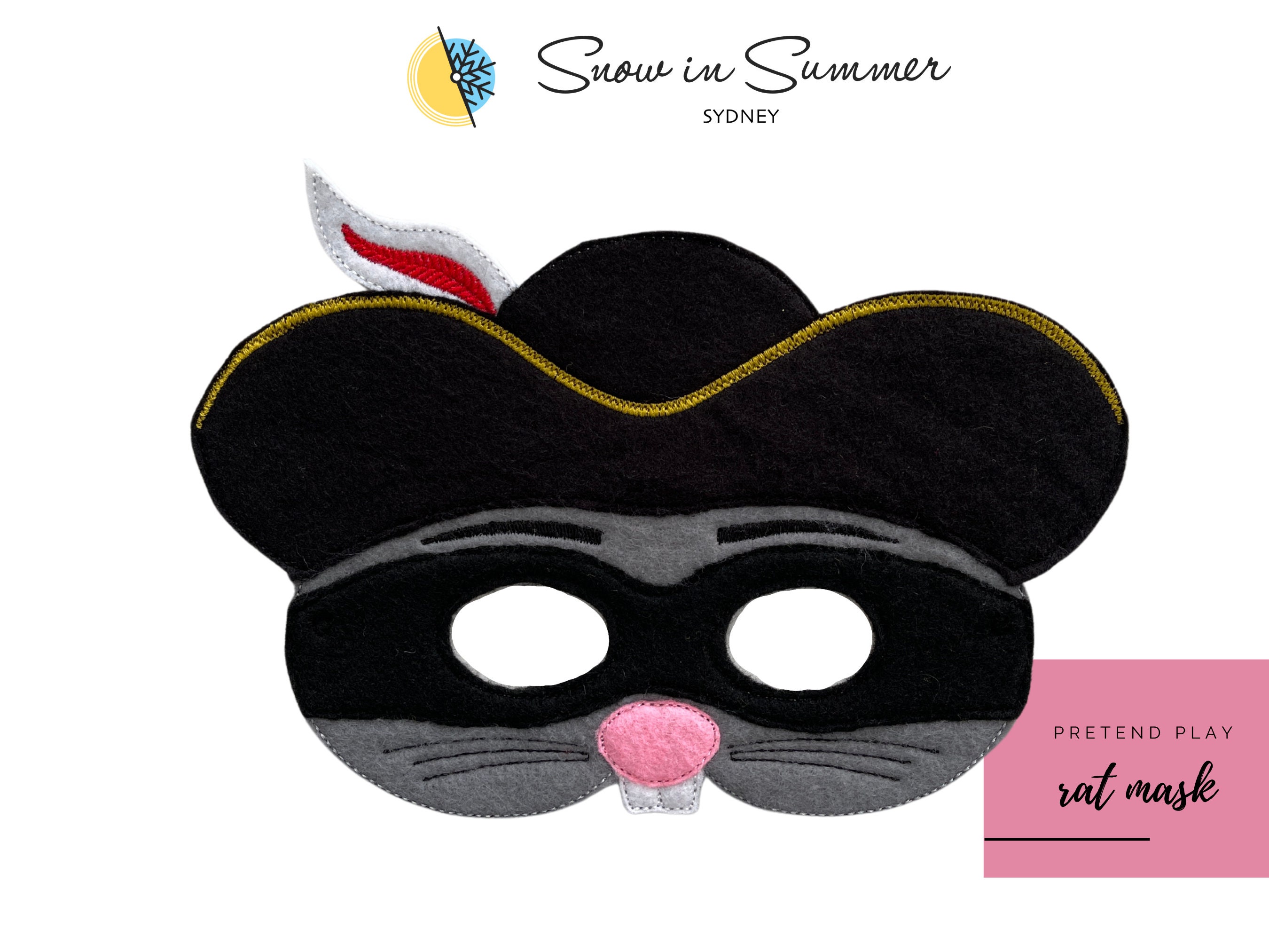 World Book Week Mask Kids Play Costume Rat Mask Rat - Etsy