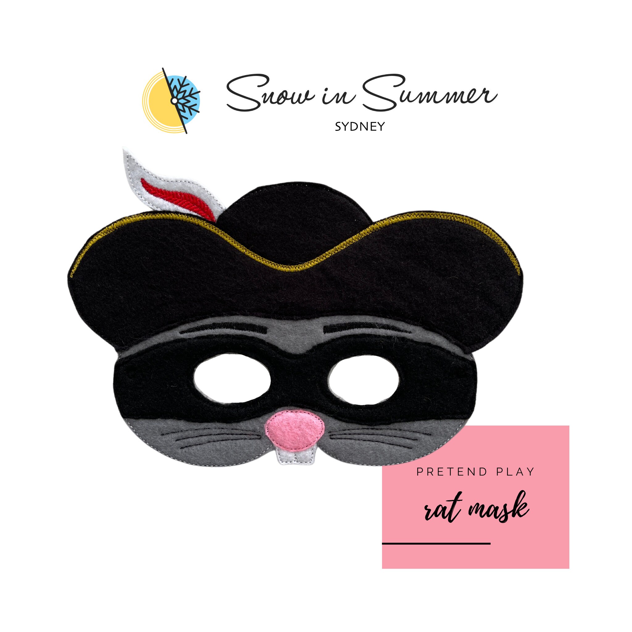 World Book Week Mask Kids Play Costume Rat Mask Rat - Etsy