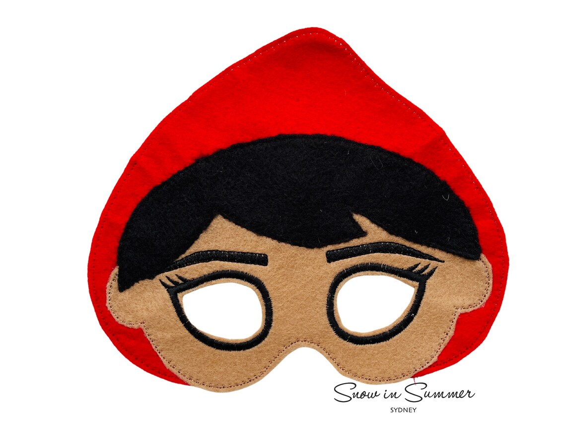 World Book Day Wolf Mask Red Riding Hood Mask Red Riding - Etsy Australia