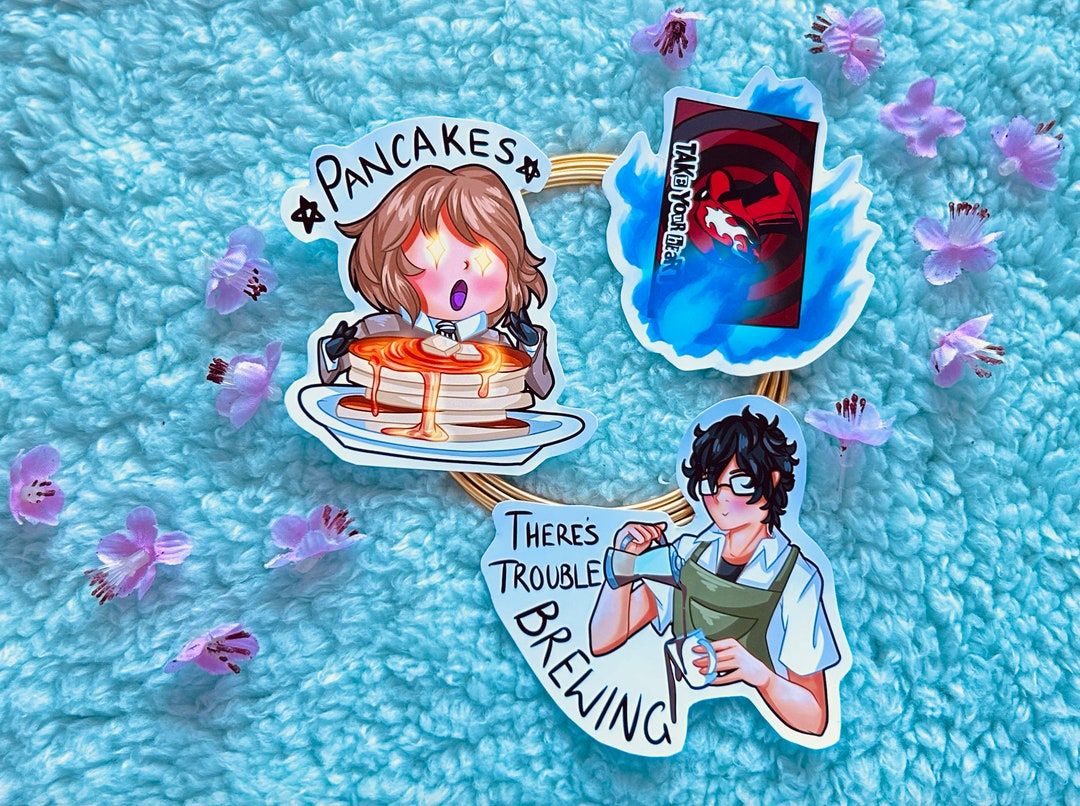 Persona 5 Character Stickers - Etsy