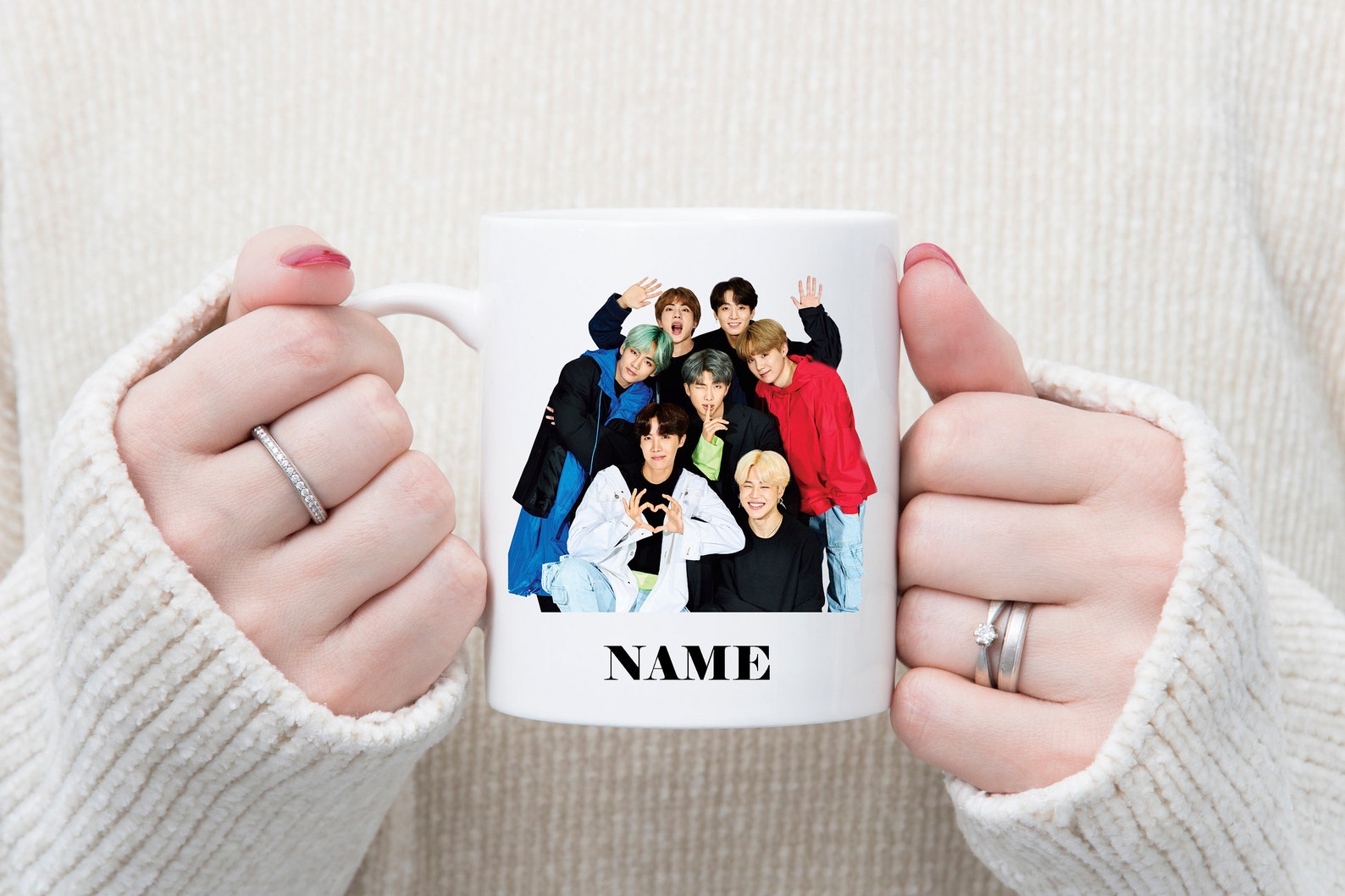 BTS Mug 11oz Mug tea coffee gifts for everyone Cup | Etsy