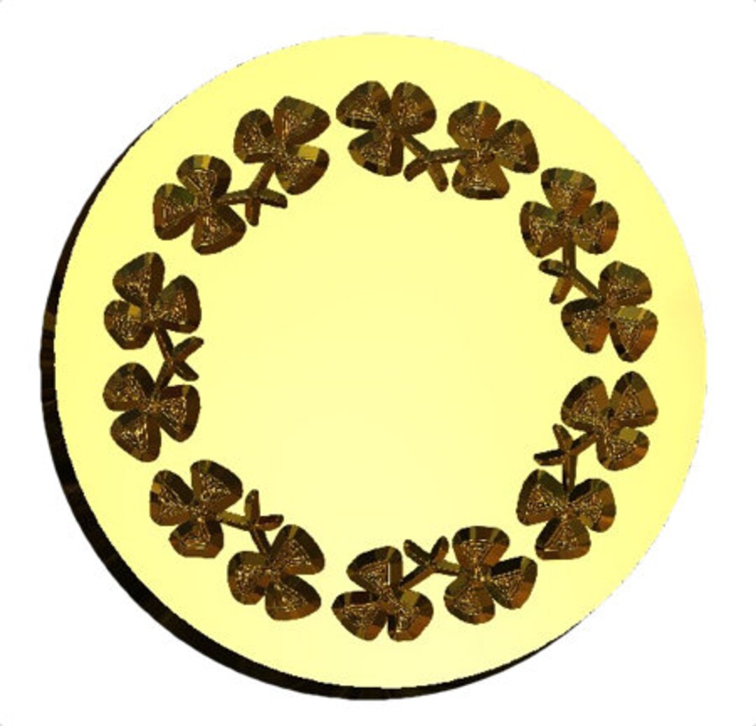 Shamrock Ring Wax Seal Stamp | Sealing Wax Stamp | Wax Stamp | Sealing ...