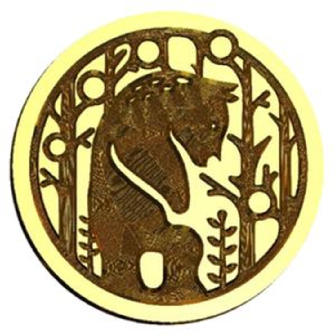 Back Scratching Forest Bear Wax Seal Stamp | Sealing Wax Stamp | Wax ...