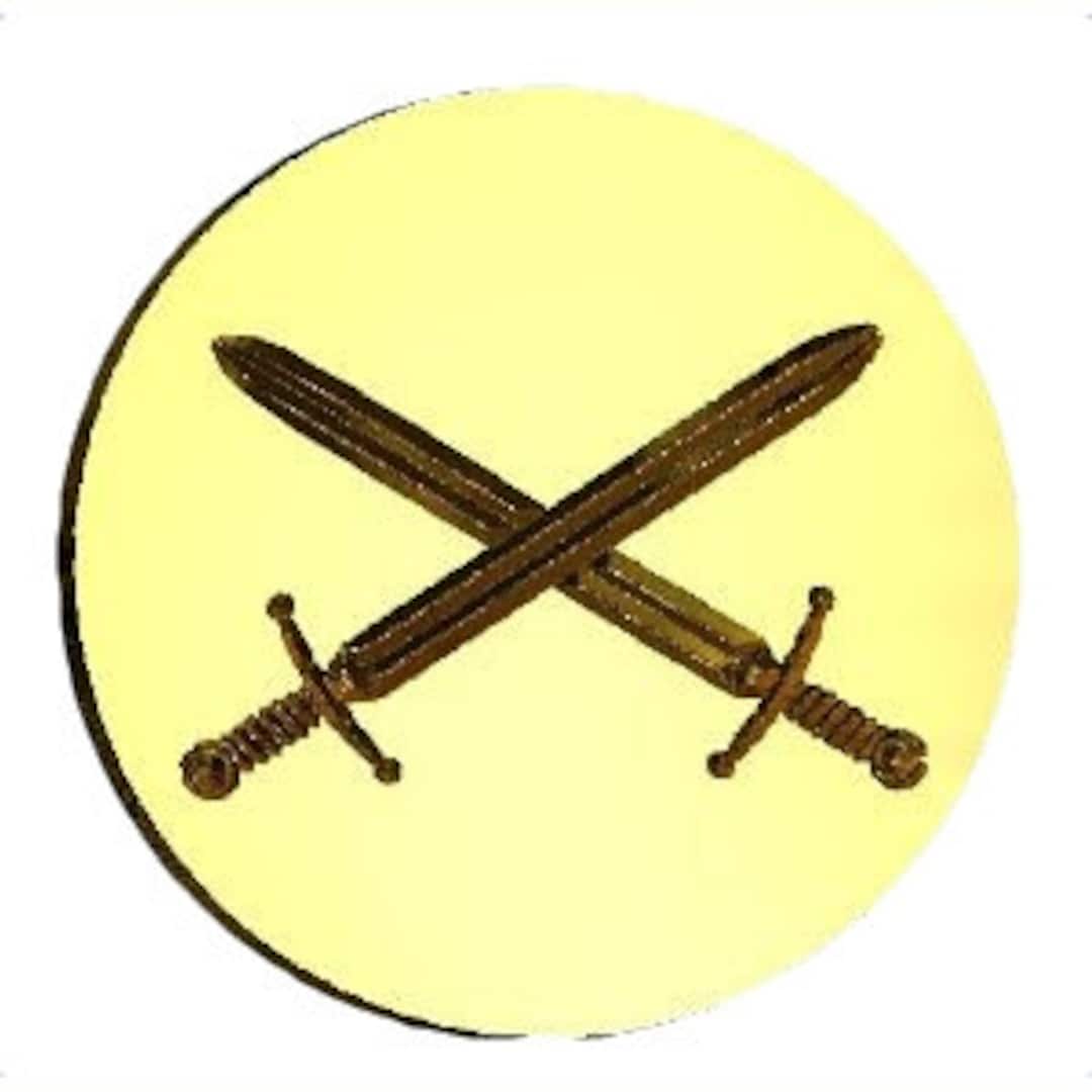 Crossed Swords Wax Seal Stamp | Sealing Wax Stamp | Wax Stamp | Sealing ...
