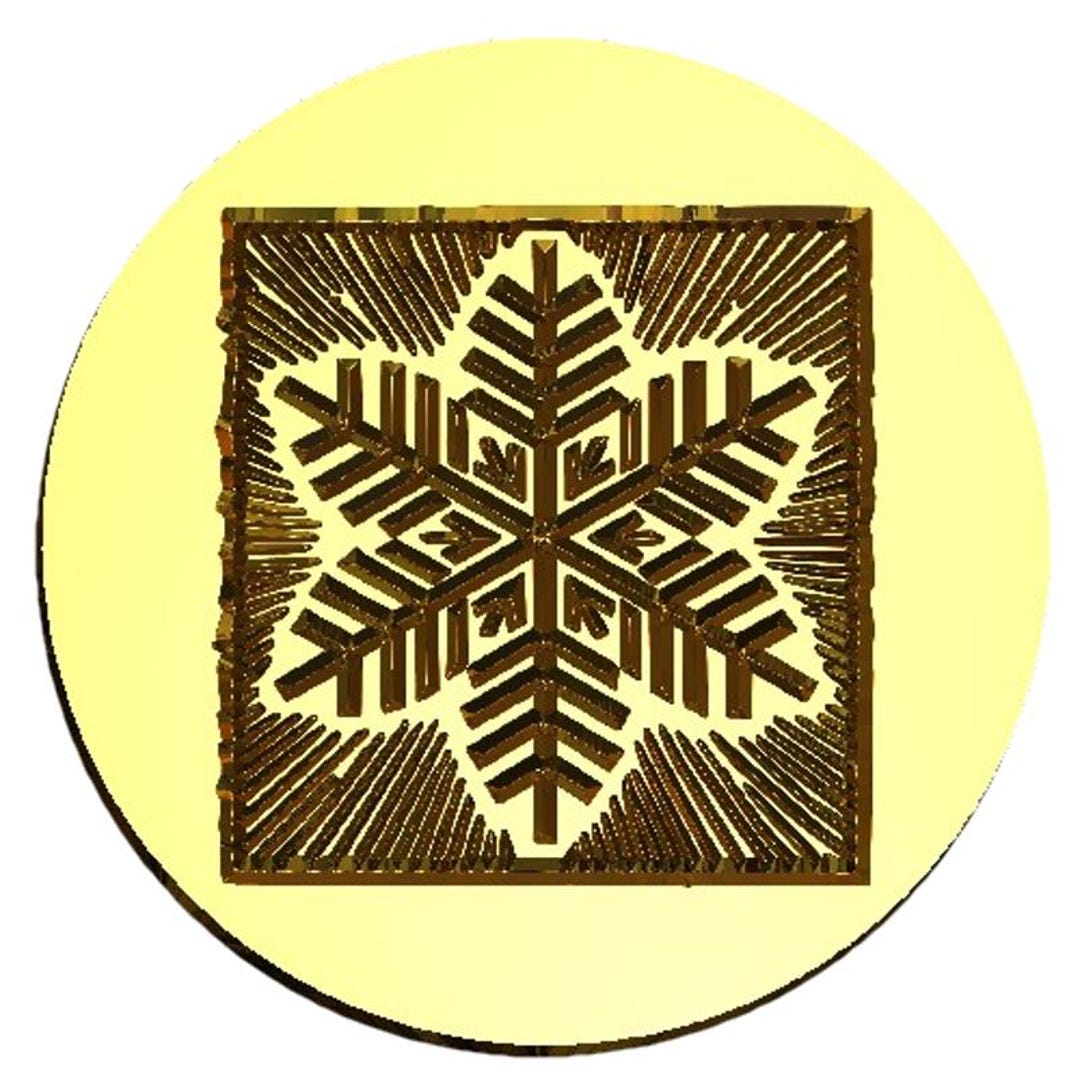 NEW - Linocut Snowflake 2 Design Wax Seal Stamp | Sealing Wax Stamp ...