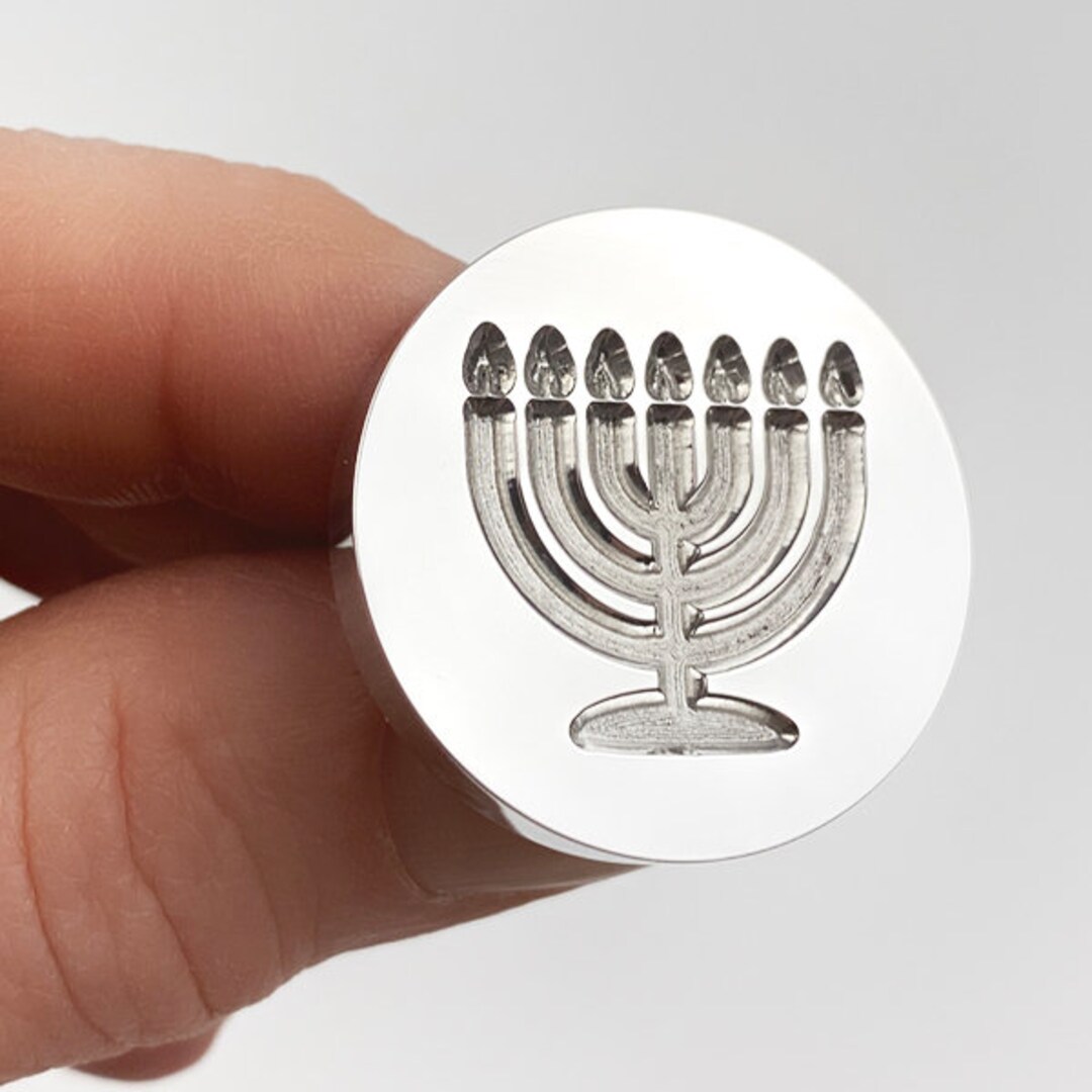 Menorah #2 Wax Seal Stamp | Handmade in Seattle,usa - Etsy