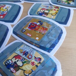 Nintendo 64 Stickers Nintendo Stickers Great Gift High Quality ...