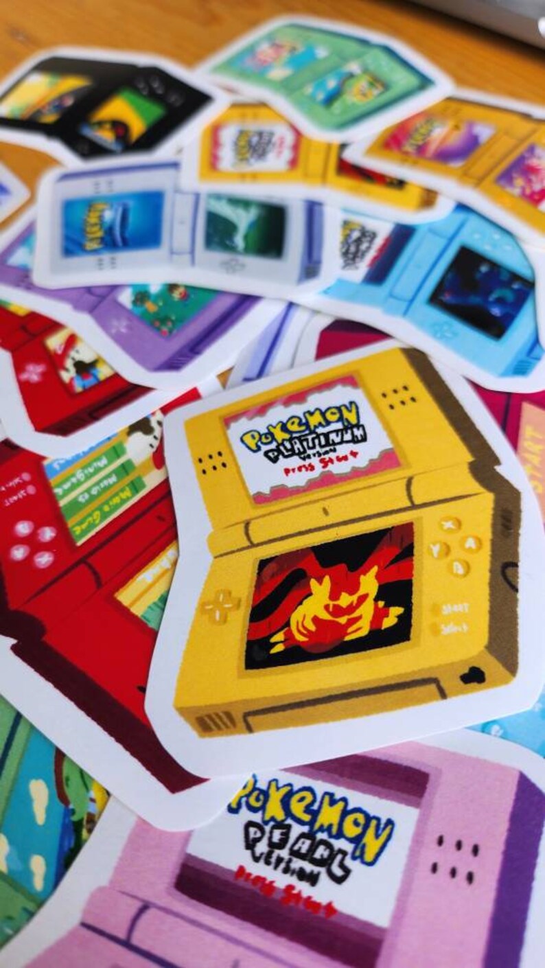 Nintendo DS Stickers Nintendo Sticker Great Gift High - Etsy