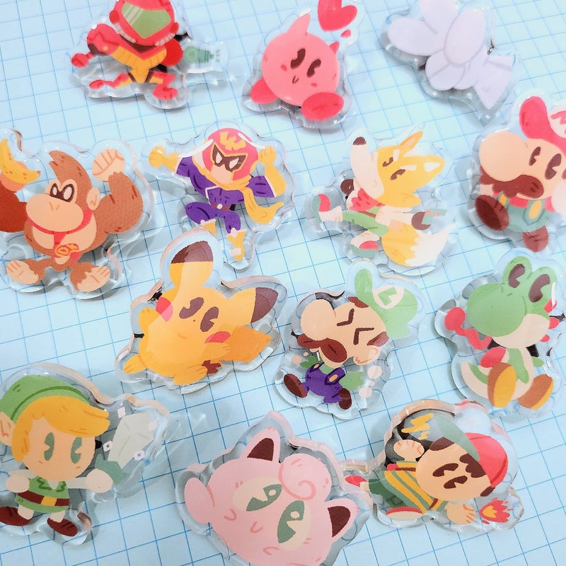 Nintendo Pin - Etsy