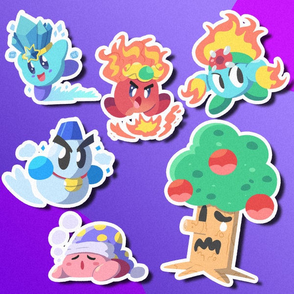 Kirby Sticker - Etsy